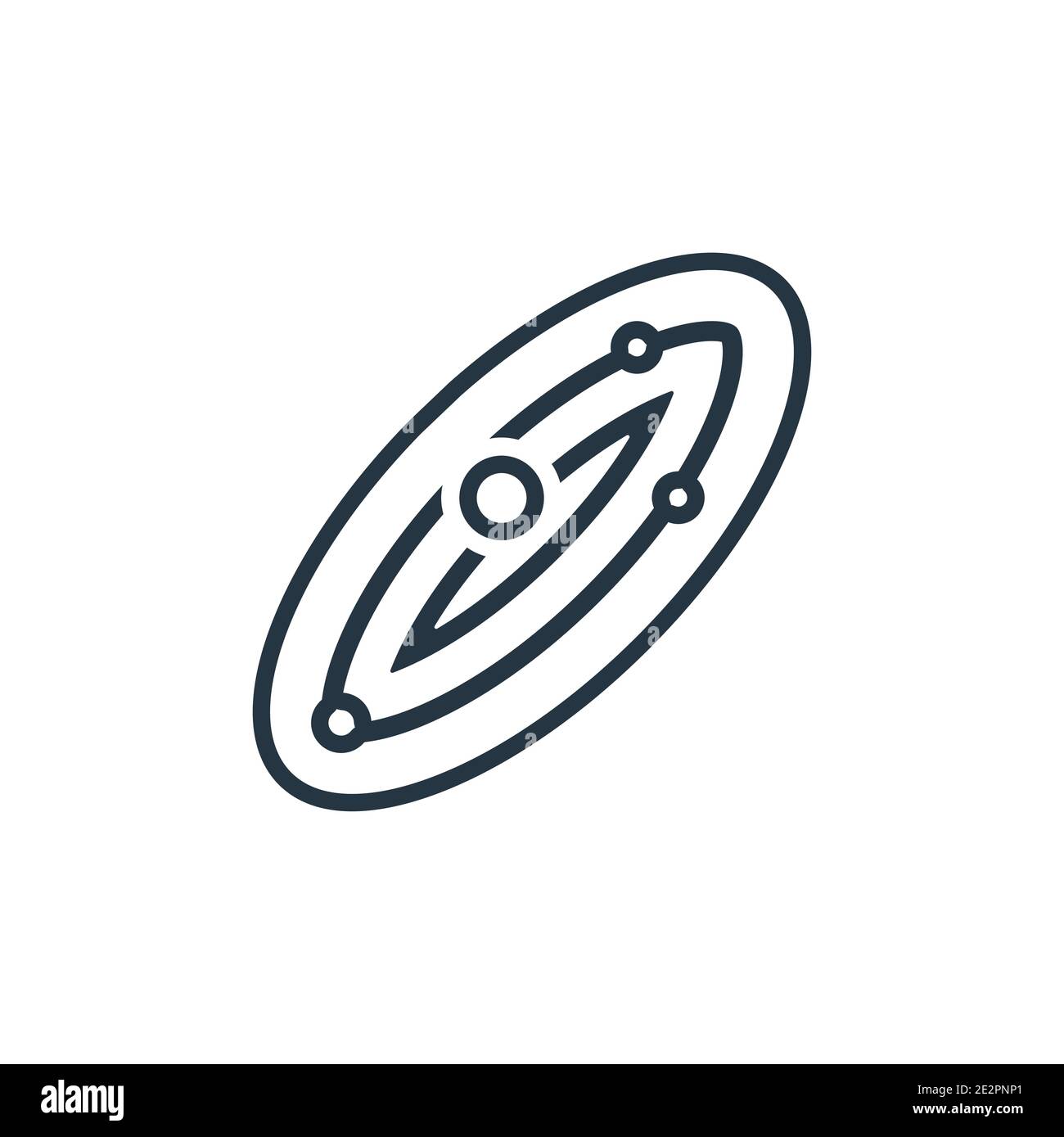 Solar system outline vector icon. Thin line black solar system icon ... Solar system outline vector icon. Thin line black solar system icon ...