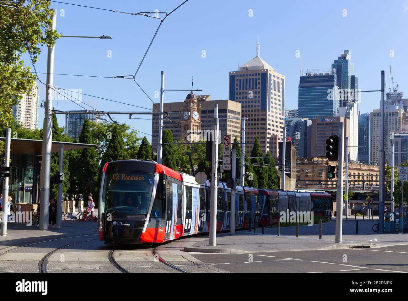 Light rail station train departing hi-res stock photography and images ...