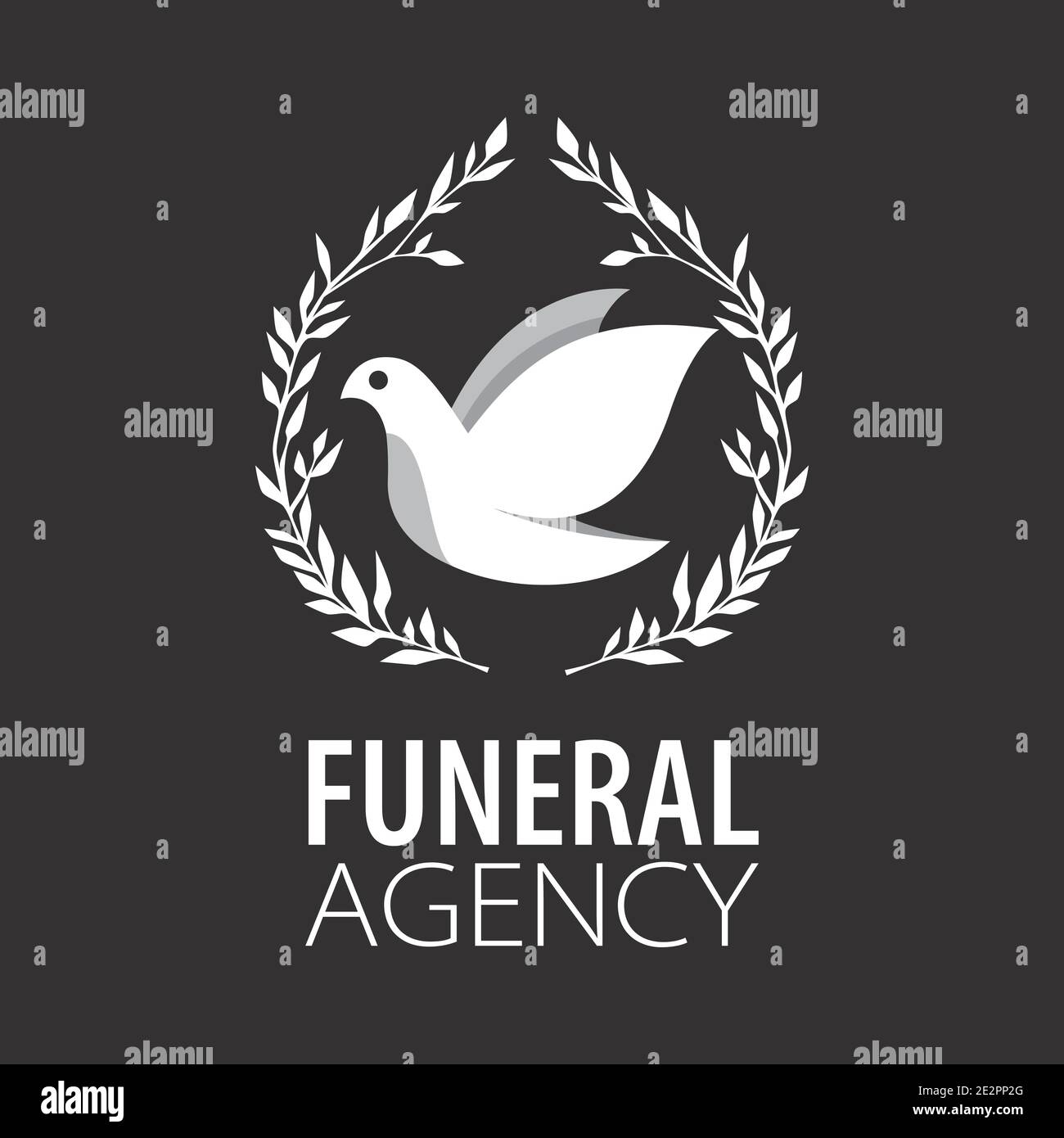 Funeral services burial Stock Vector Images - Alamy