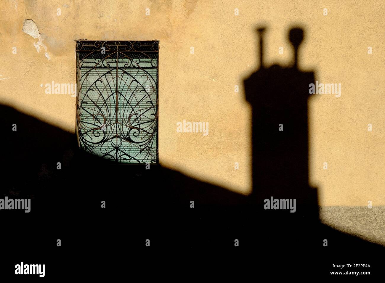Chimney shadow hi-res stock photography and images - Alamy