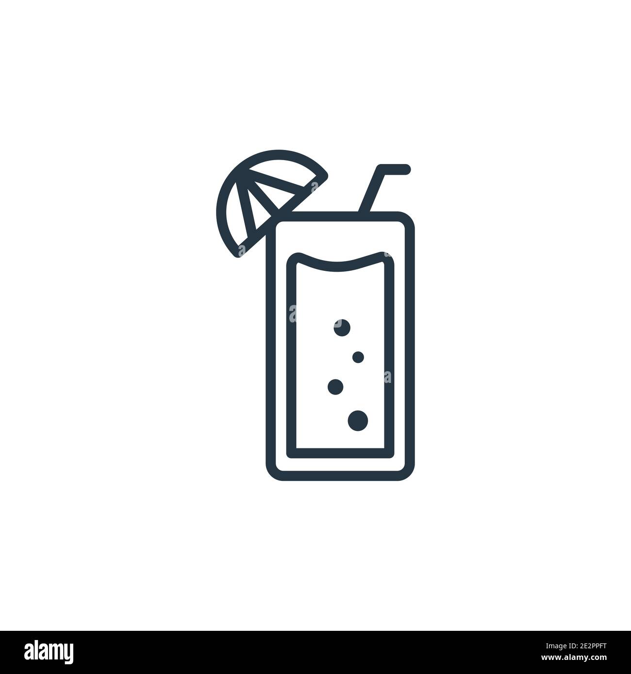 Tropical itch outline vector icon. Thin line black tropical itch icon ...