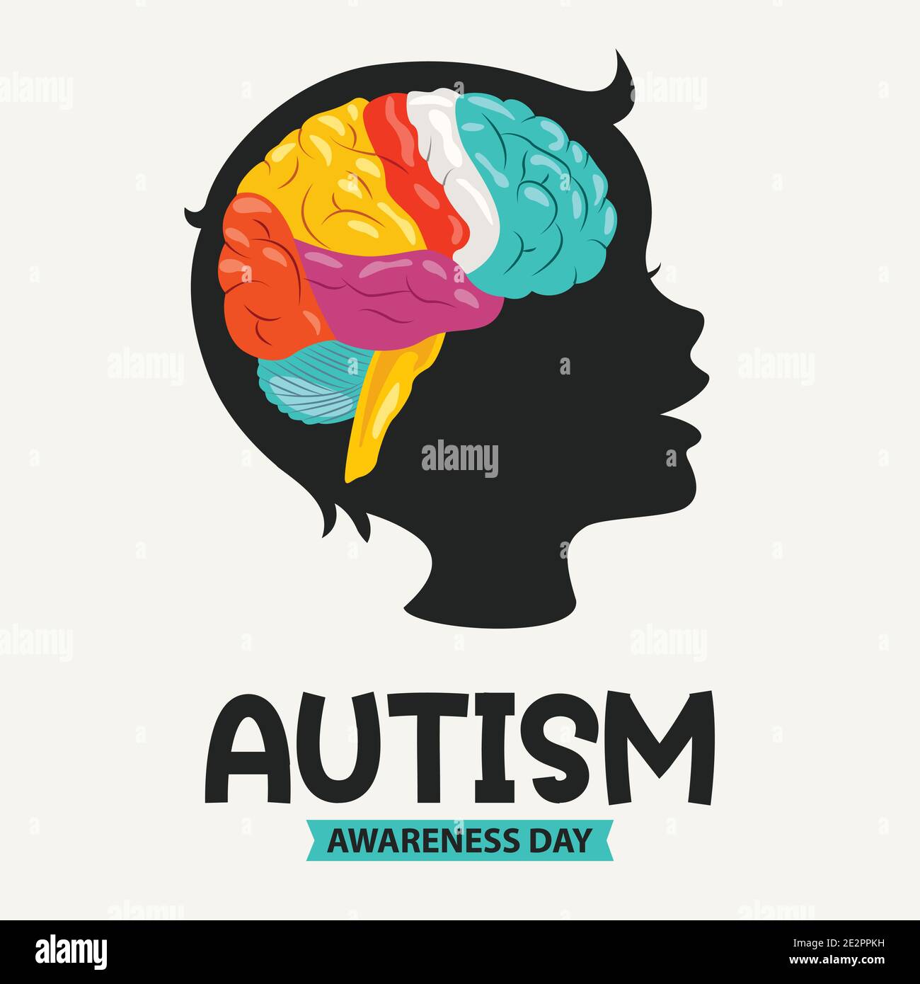 Concept Drawing of Autism Awareness Stock Vector Image & Art - Alamy