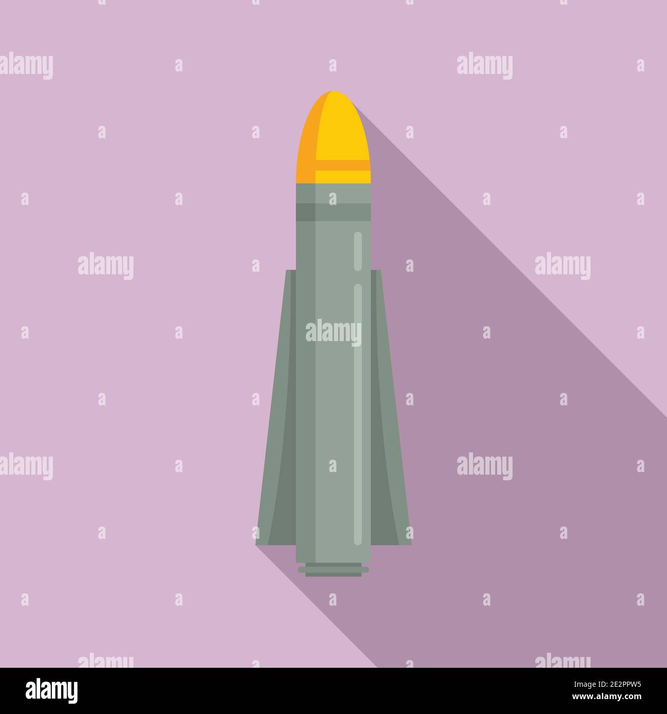 Missile plane icon, flat style Stock Vector Image & Art - Alamy