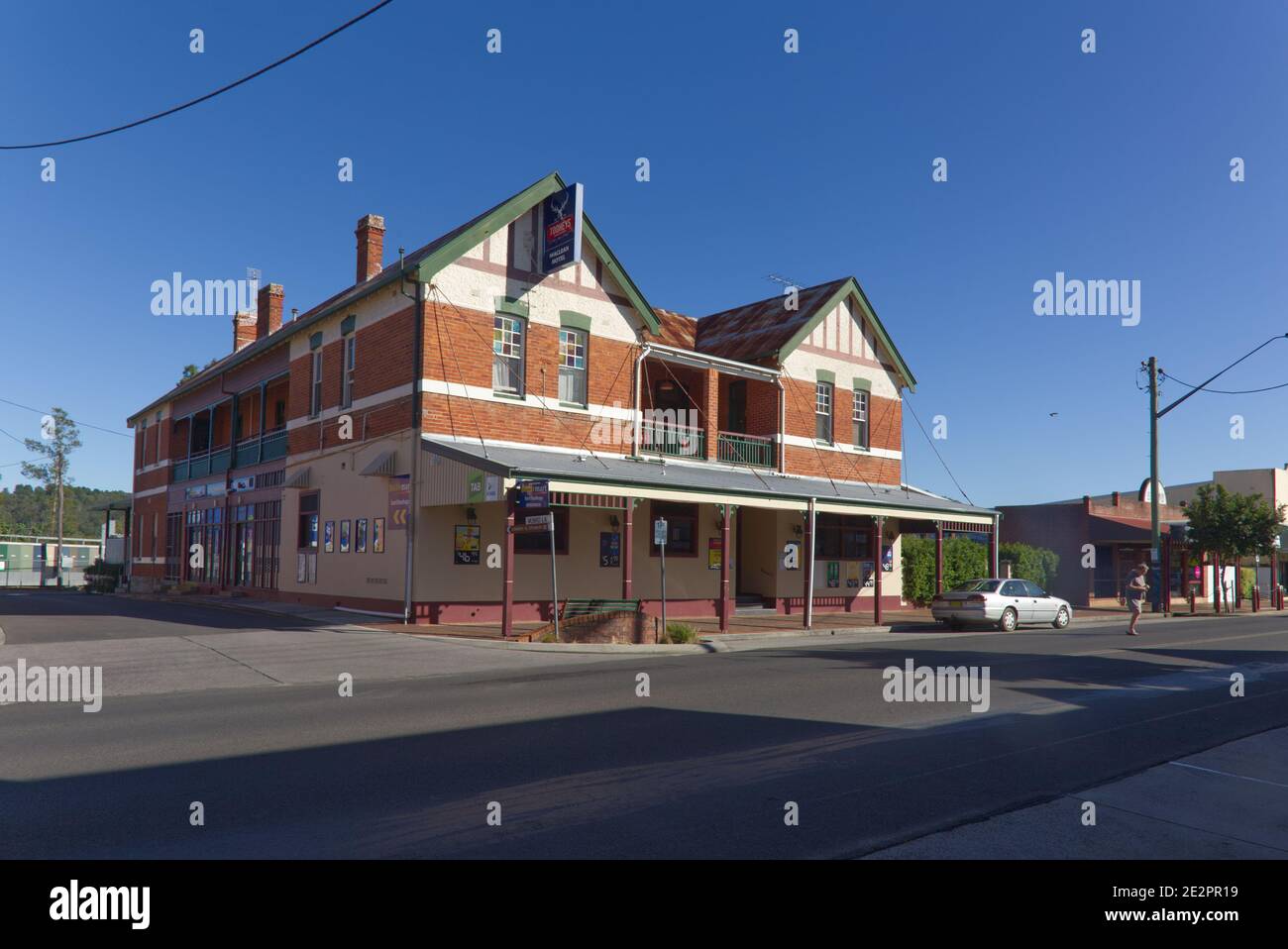 The small village of Maclean on the banks of the Clarence River ...
