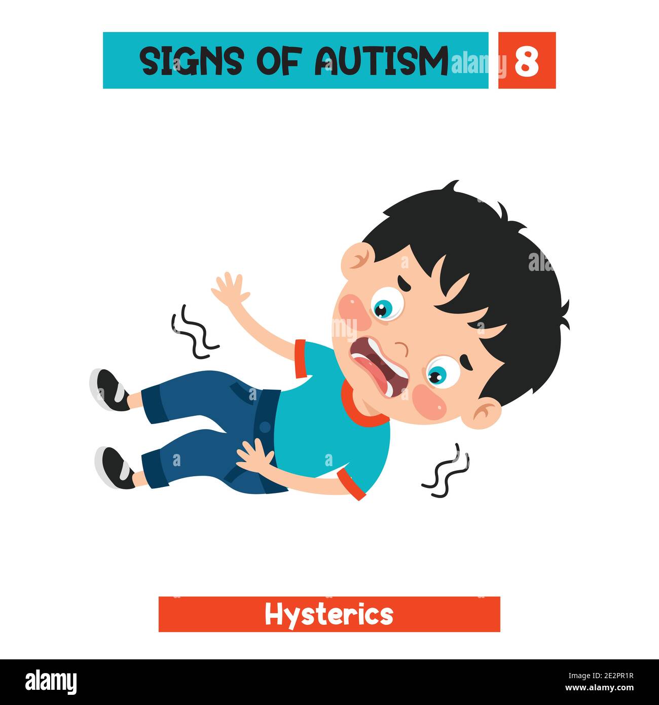 Concept Drawing of Autism Awareness Stock Vector Image & Art - Alamy