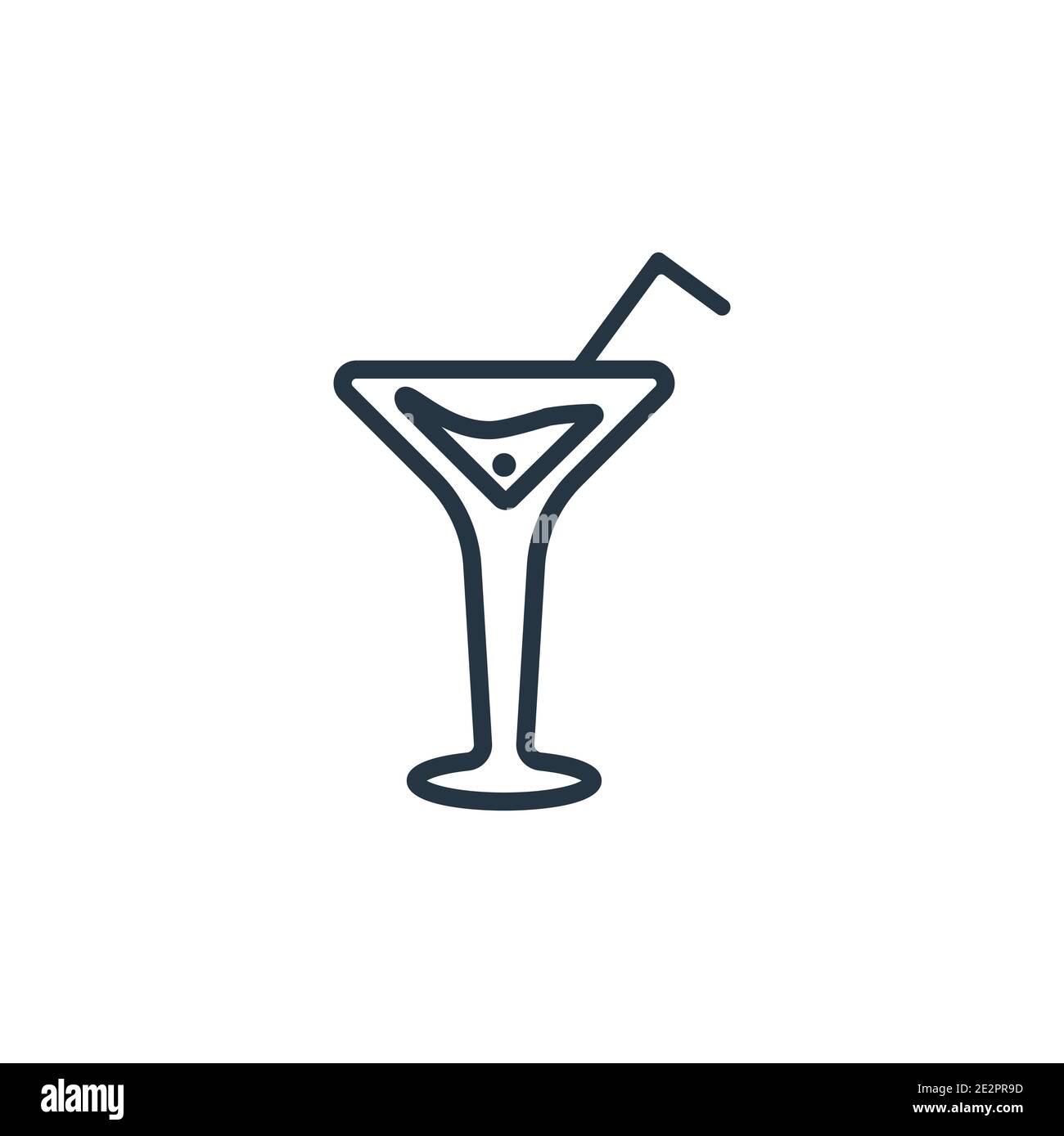 Pink rose outline vector icon. Thin line black pink rose icon, flat ...