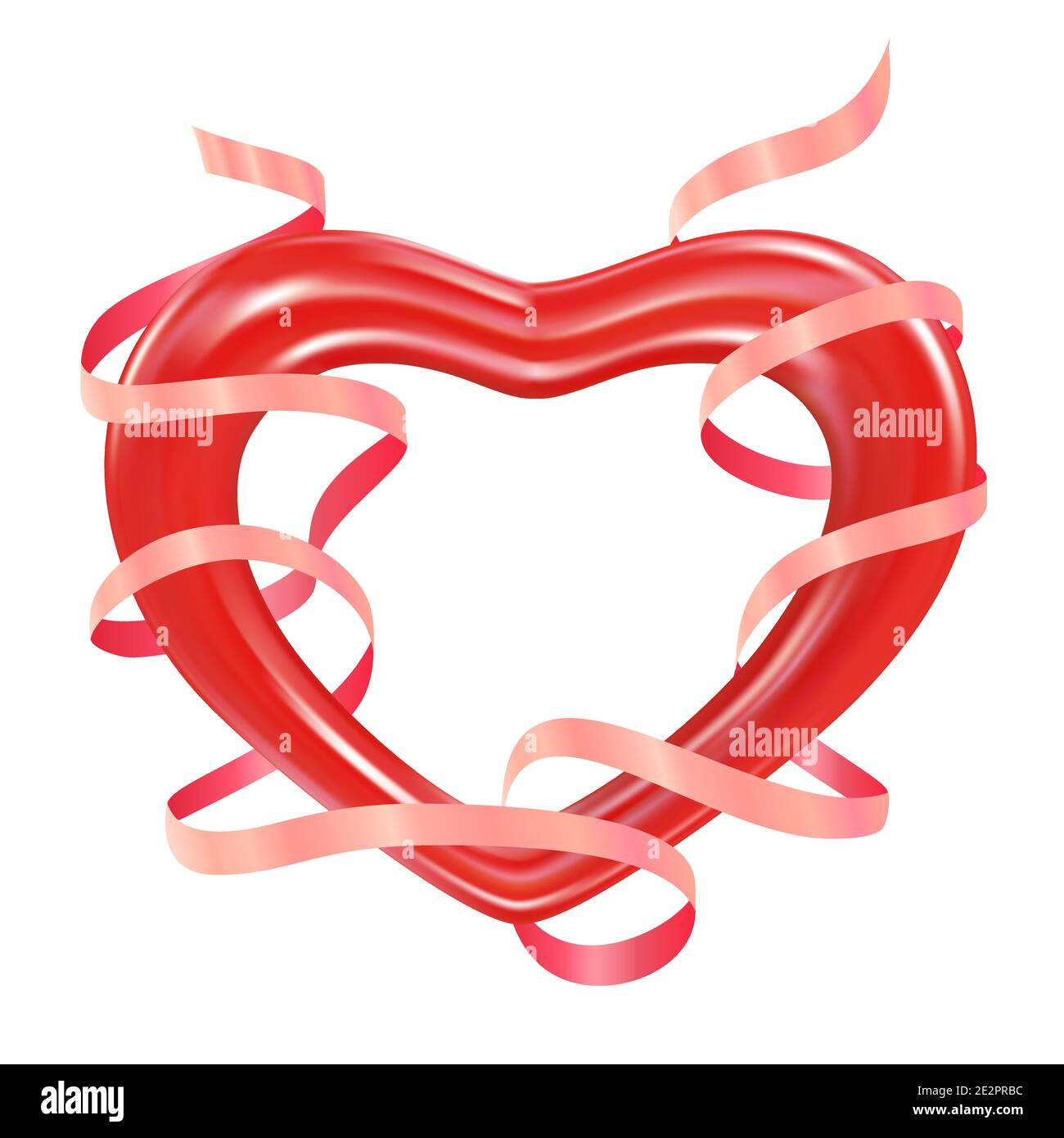 Romantic valentine banners Stock Vector Images - Alamy