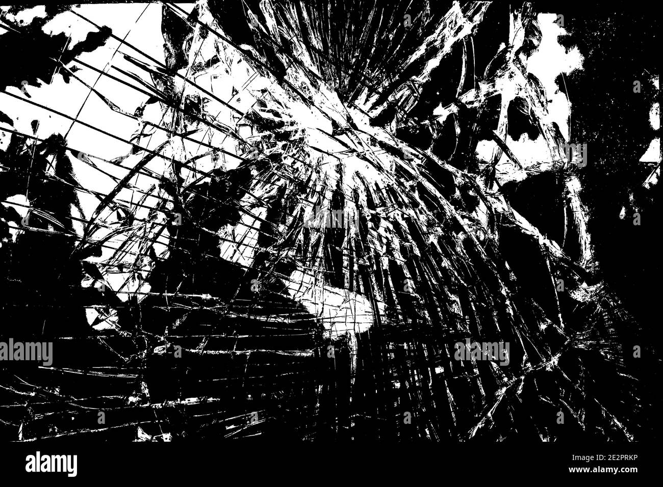 Broken glass overlay Stock Vector Images - Alamy