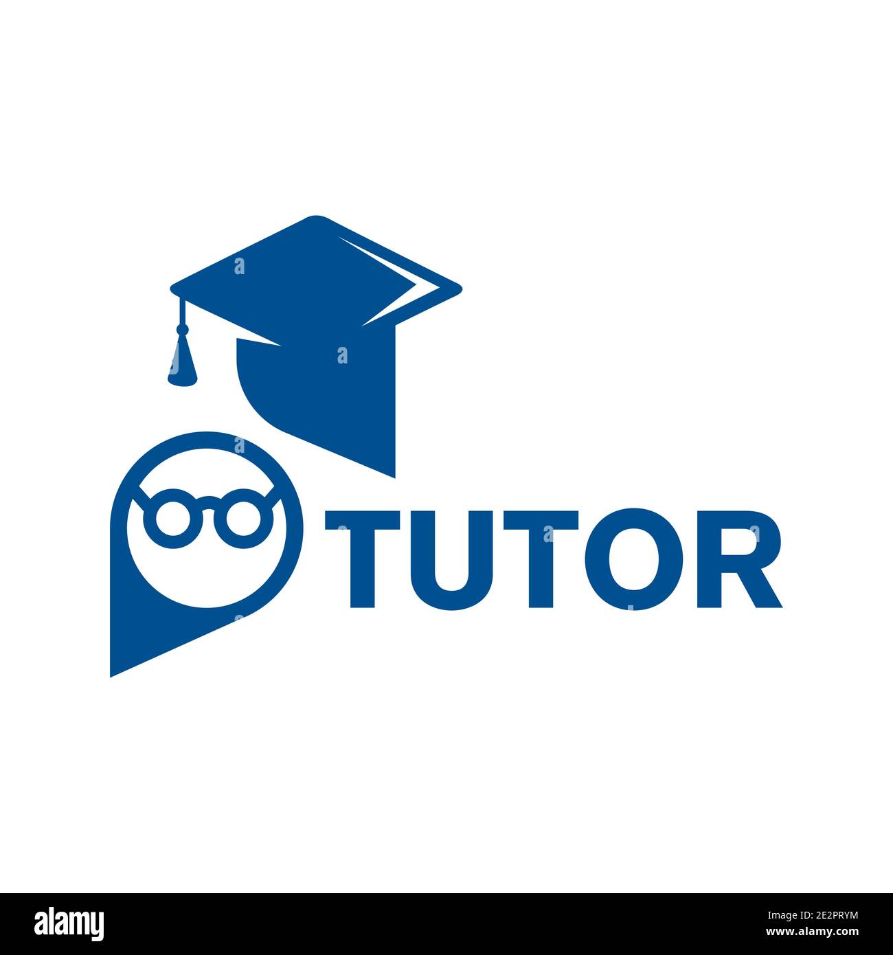 Vector logo of a tutor, educational courses Stock Vector Image & Art ...