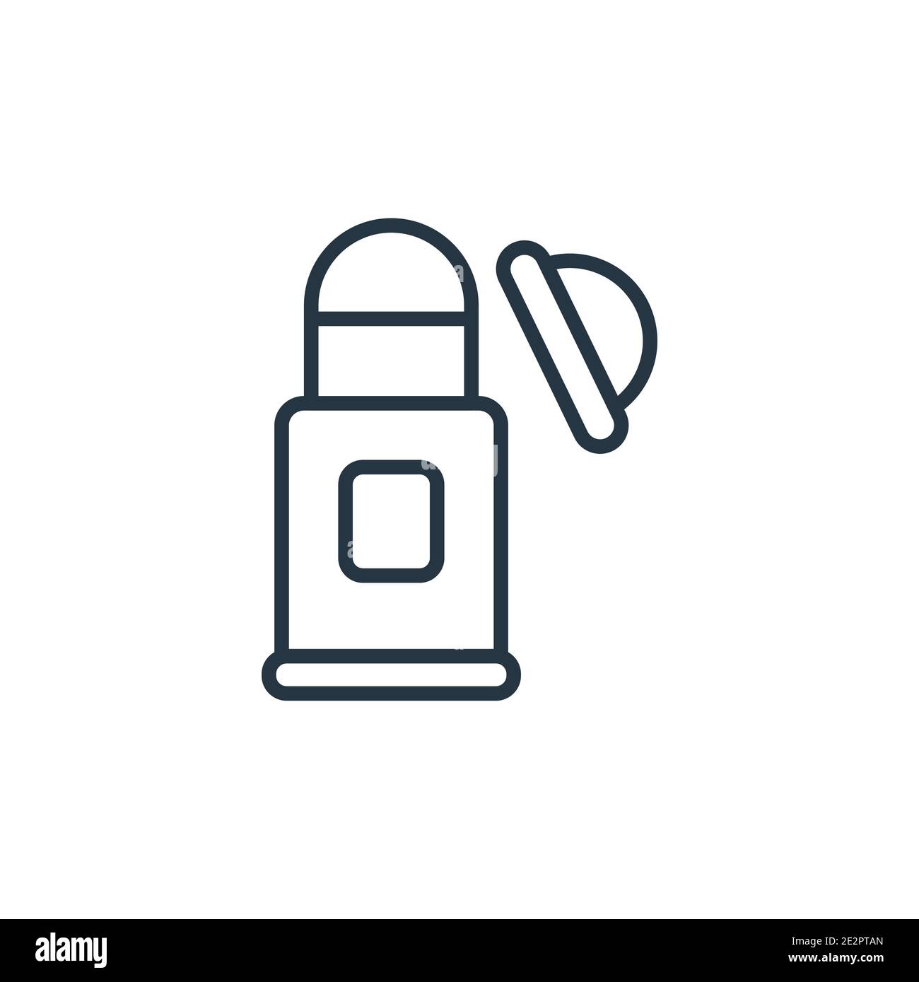 Deodorizer outline vector icon. Thin line black deodorizer icon, flat ...