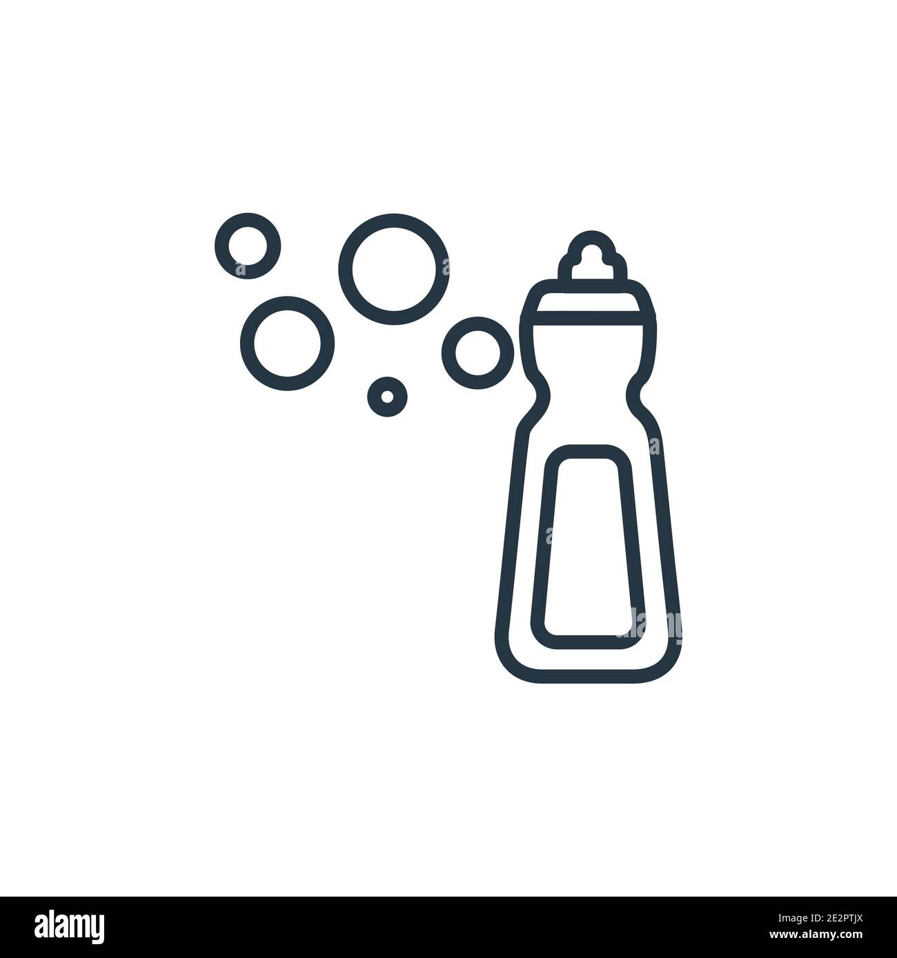 Dishwashing liquid clean plates Stock Vector Images - Alamy