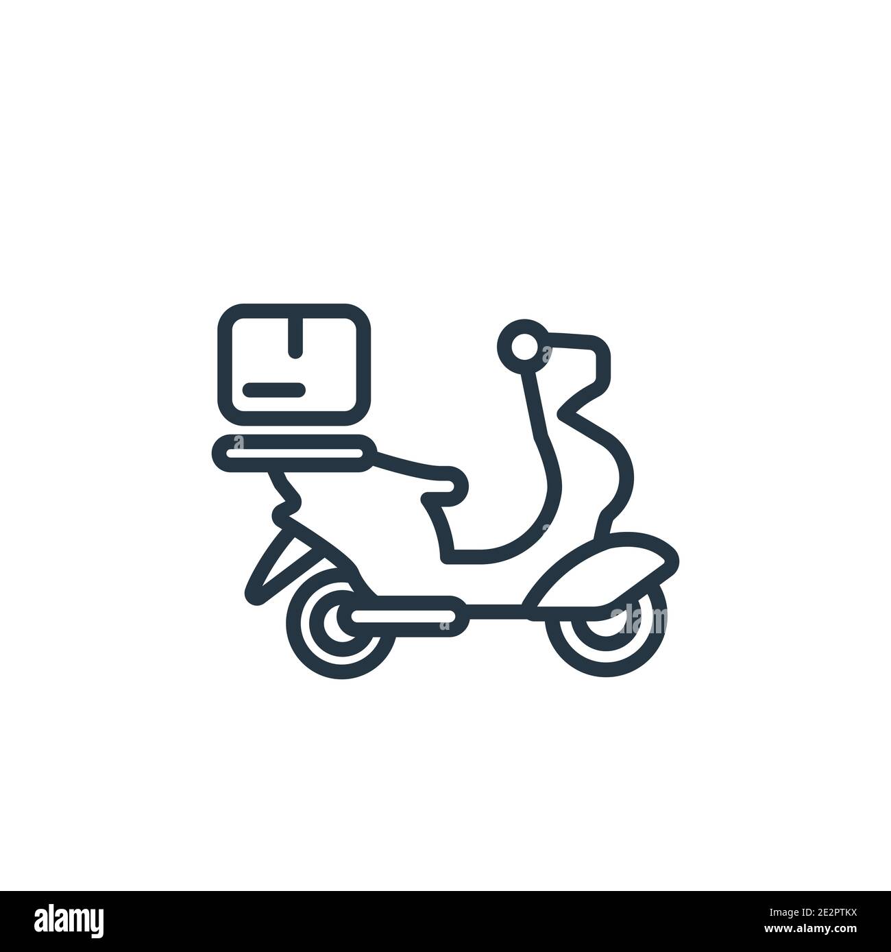 Delivery Scooter Icon