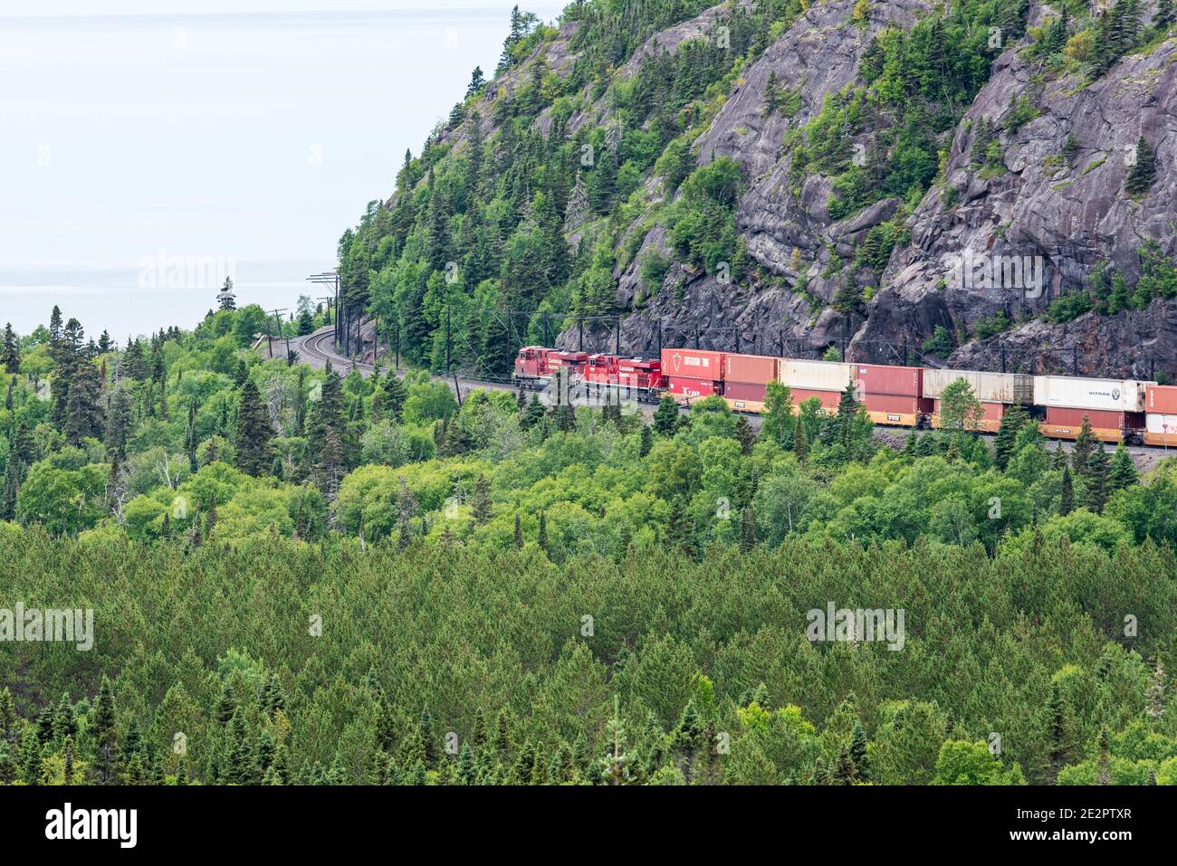 Canadian pacific train hi-res stock photography and images - Alamy