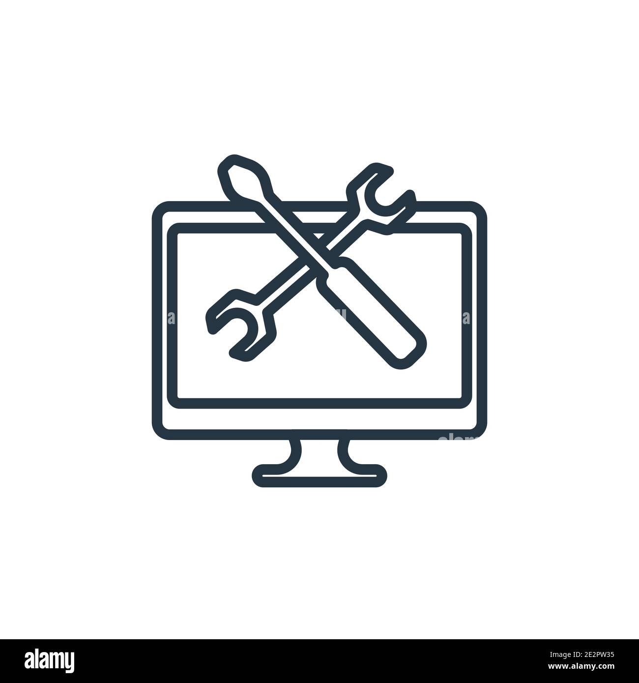 Operating system outline vector icon. Thin line black operating system ... Operating system outline vector icon. Thin line black operating system ...