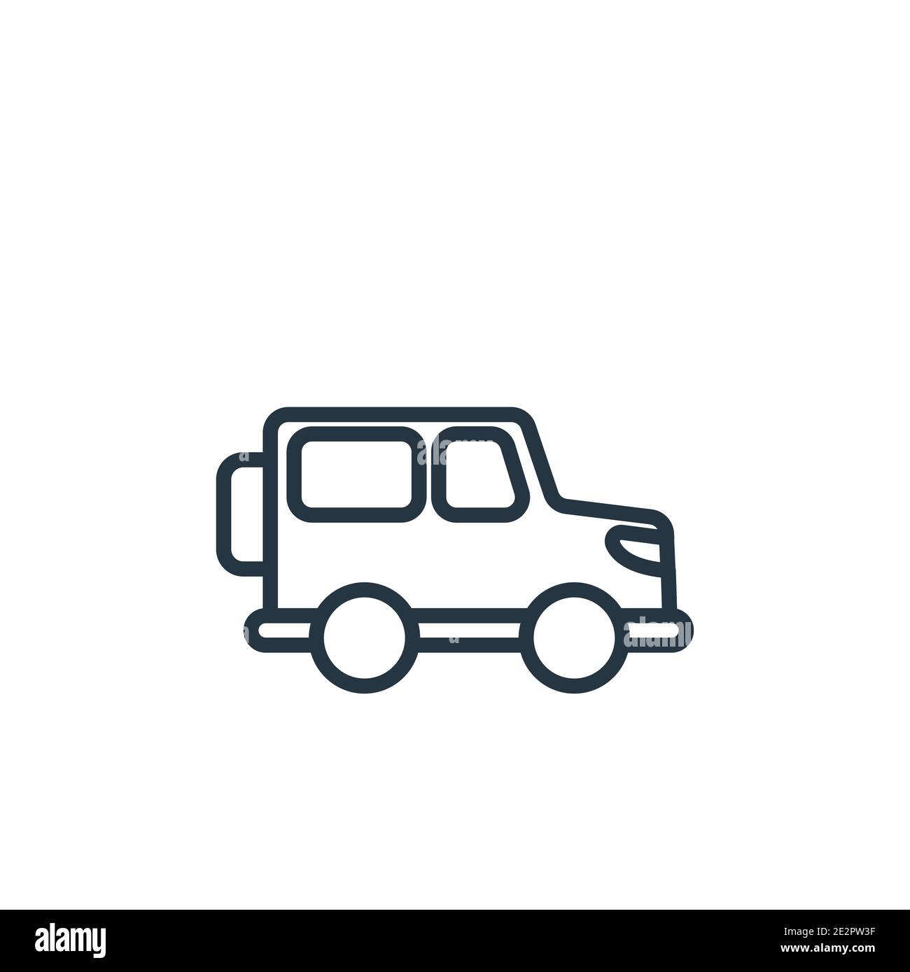 Car hard top outline vector icon. Thin line black car hard top icon ...