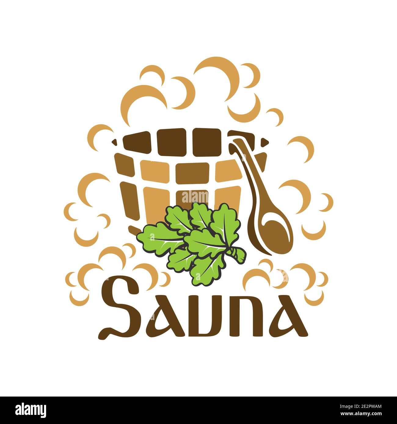 Vector logo of sauna and bathhouse Stock Vector Image & Art - Alamy