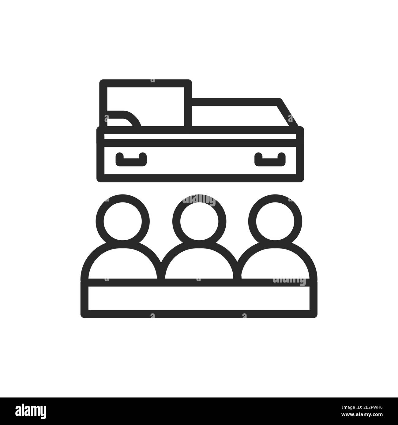 Funeral casket clipart Black and White Stock Photos & Images - Alamy