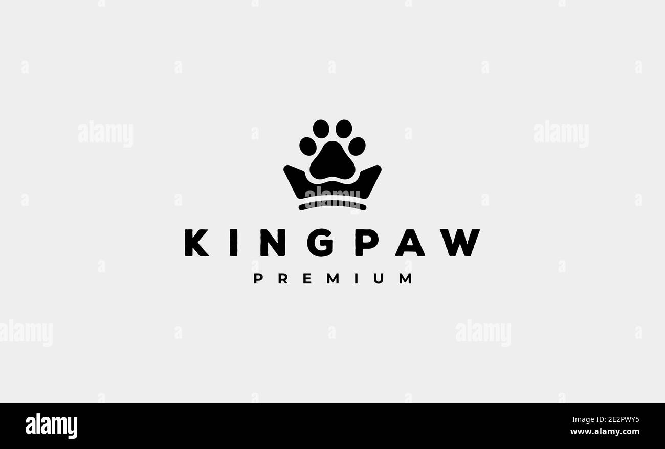 Cat crown vector black Stock Vector Images - Alamy