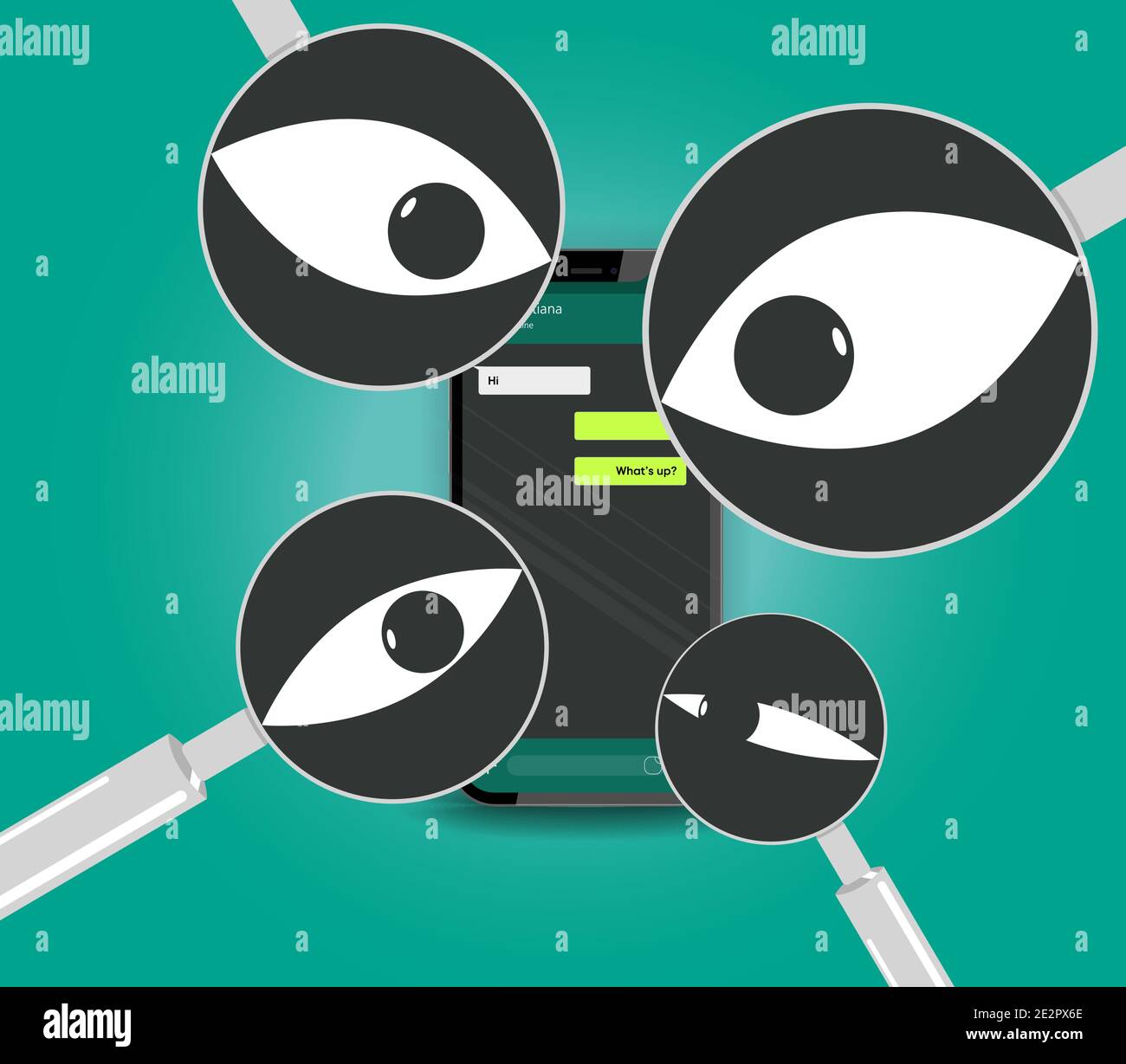 Data controlled Stock Vector Images - Alamy