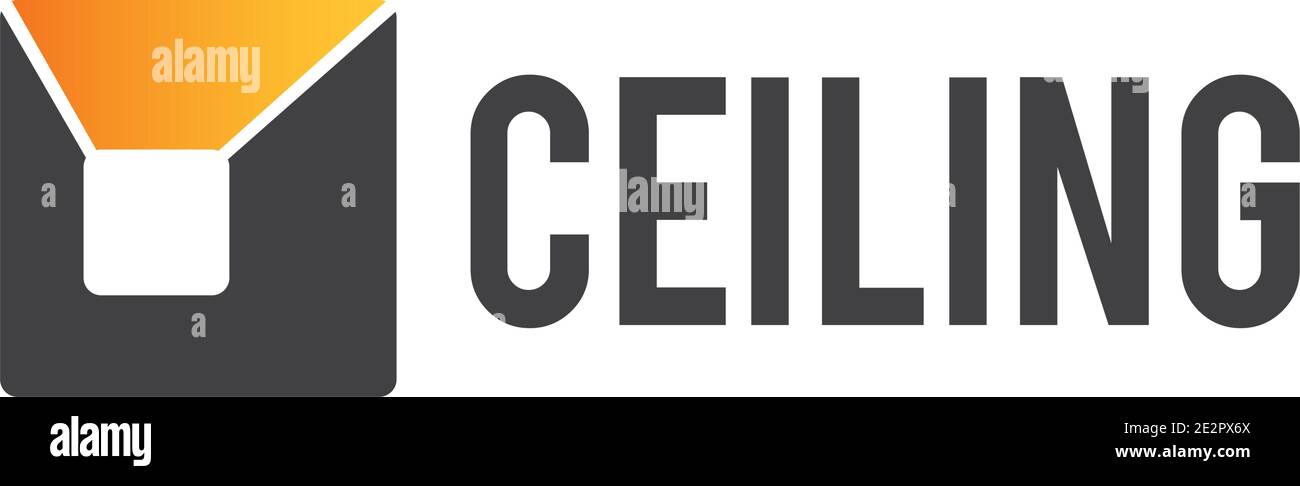 Vector logo of ceiling and stretch ceilings Stock Vector Image & Art ...