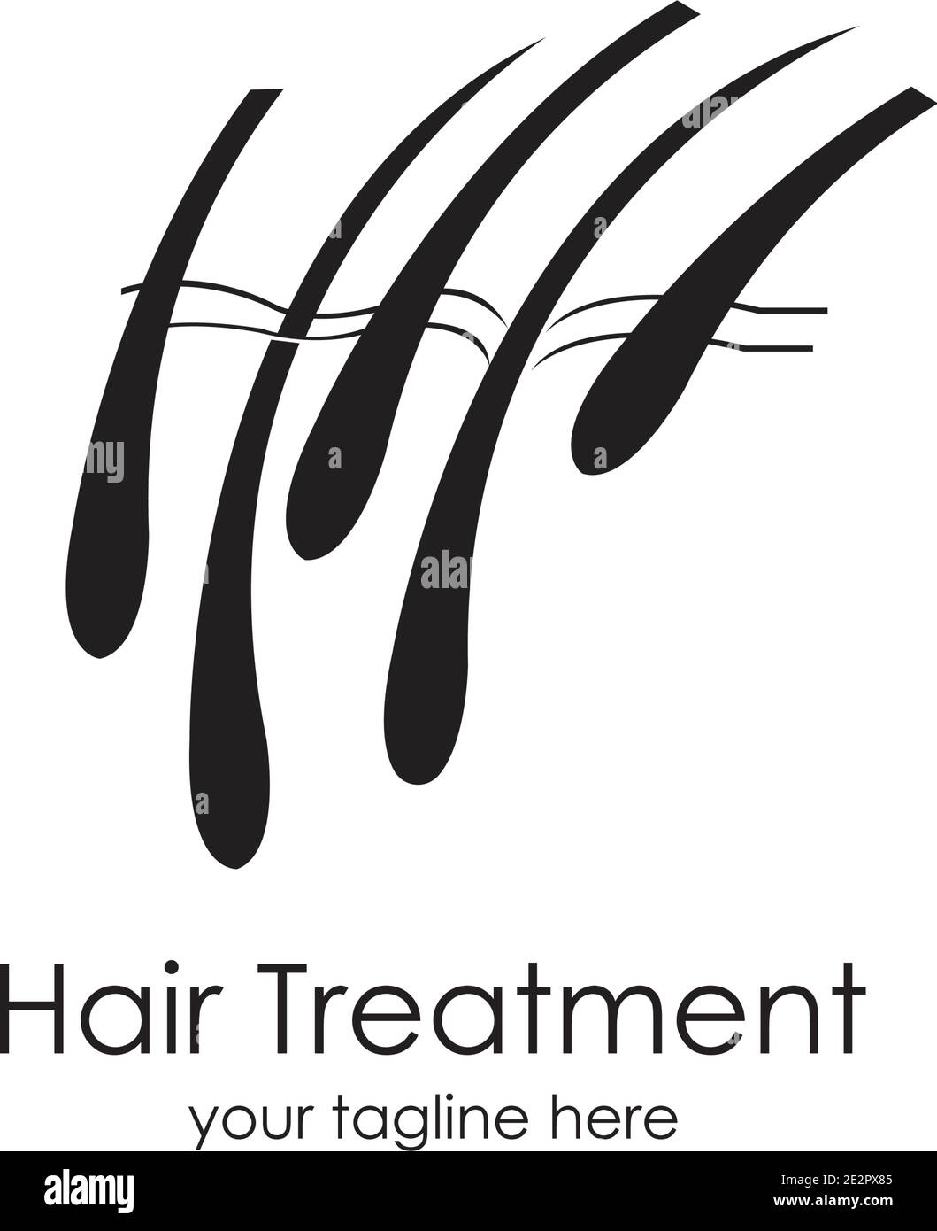 Hair treatments vector icon Illustration design template Stock Vector ...
