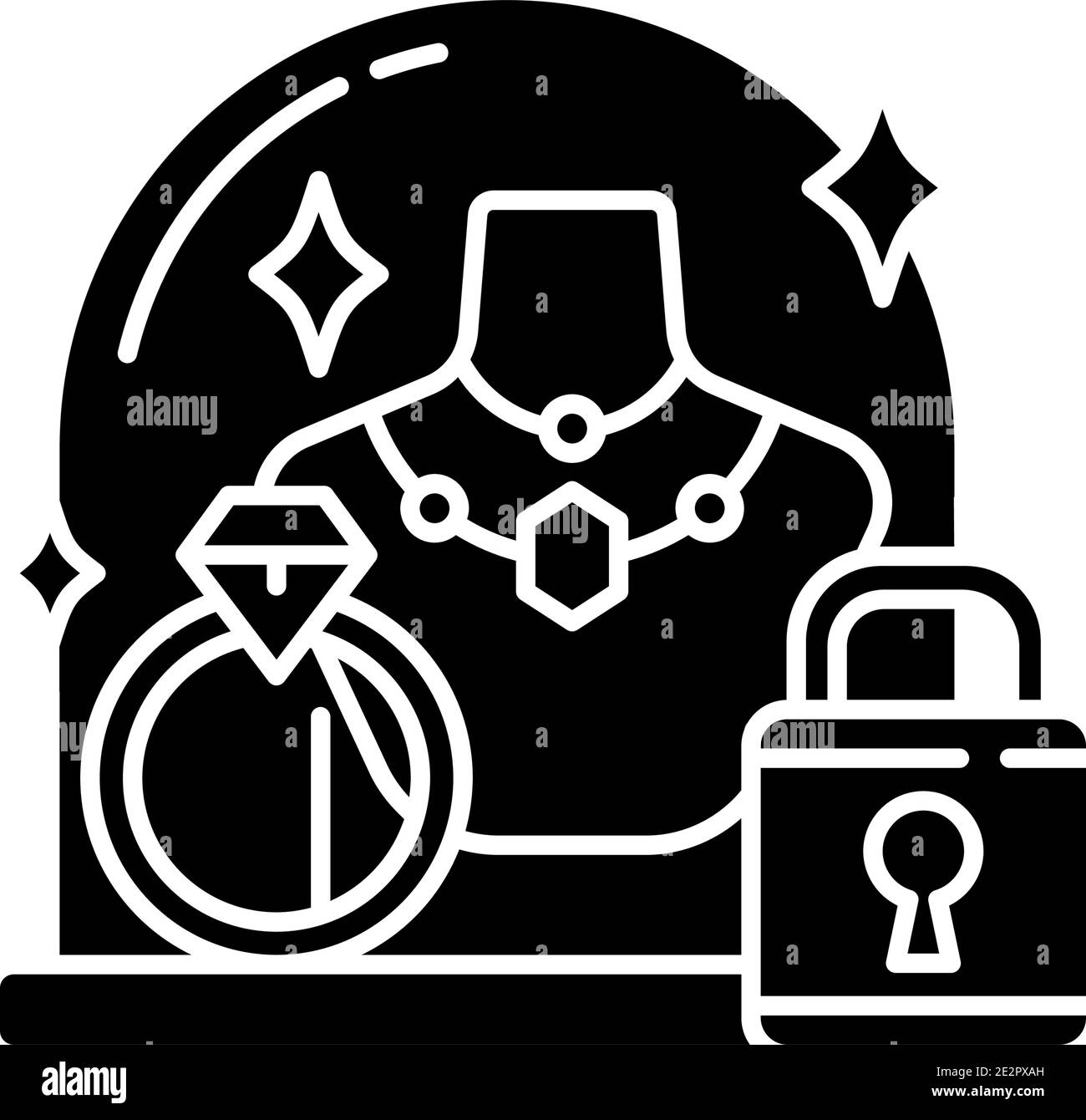 Pledge safety black glyph icon Stock Vector Image & Art - Alamy