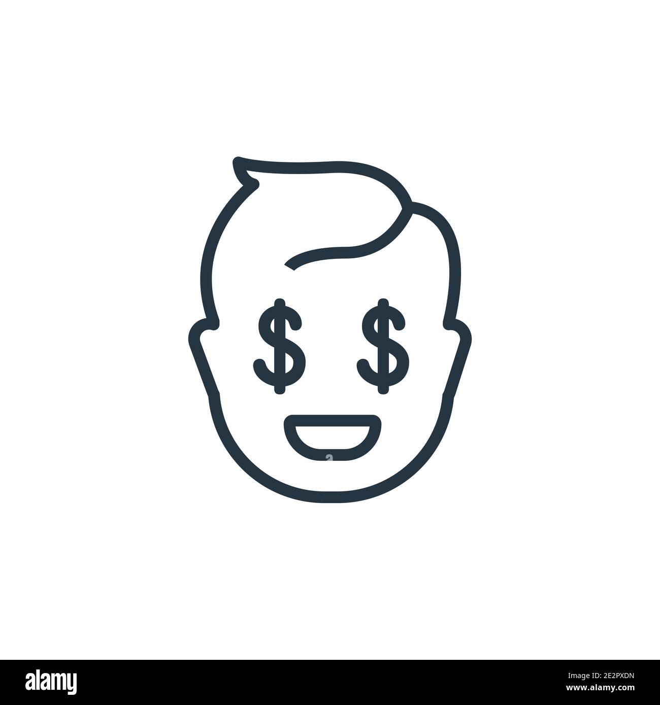 Greed outline vector icon. Thin line black greed icon, flat vector ...