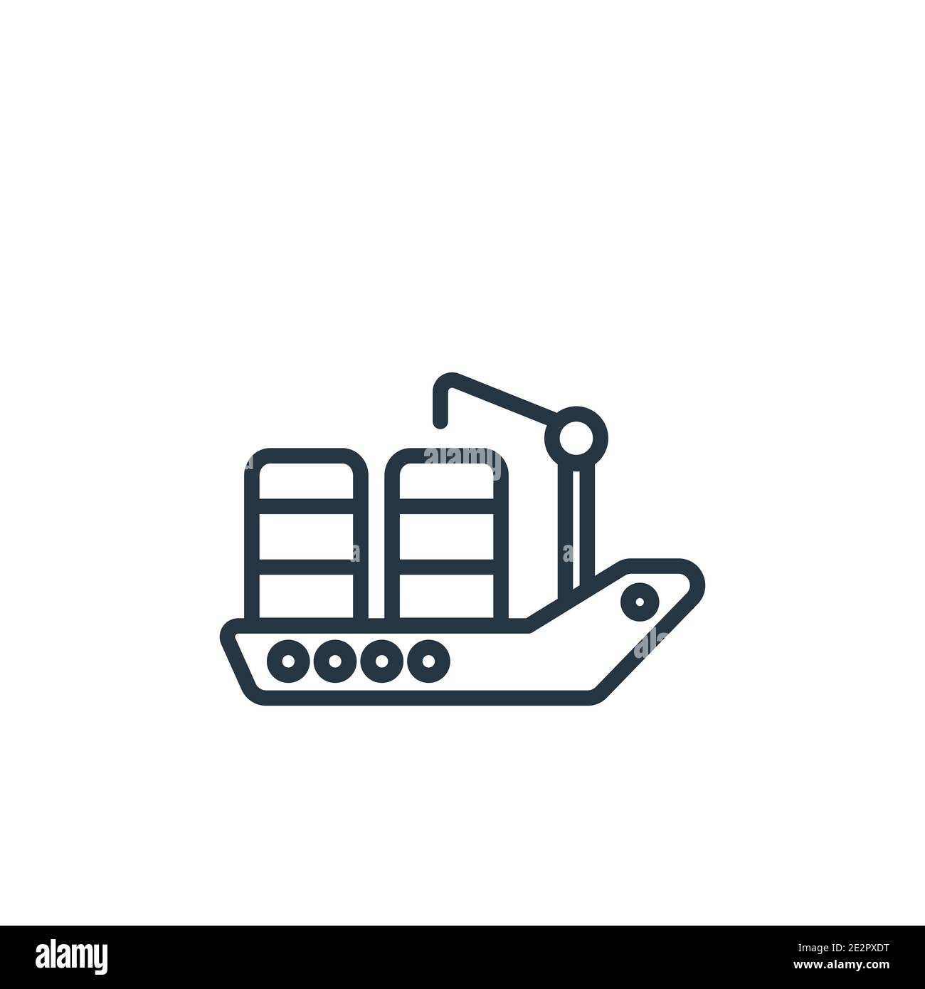 Logistic support vessel Cut Out Stock Images & Pictures - Alamy