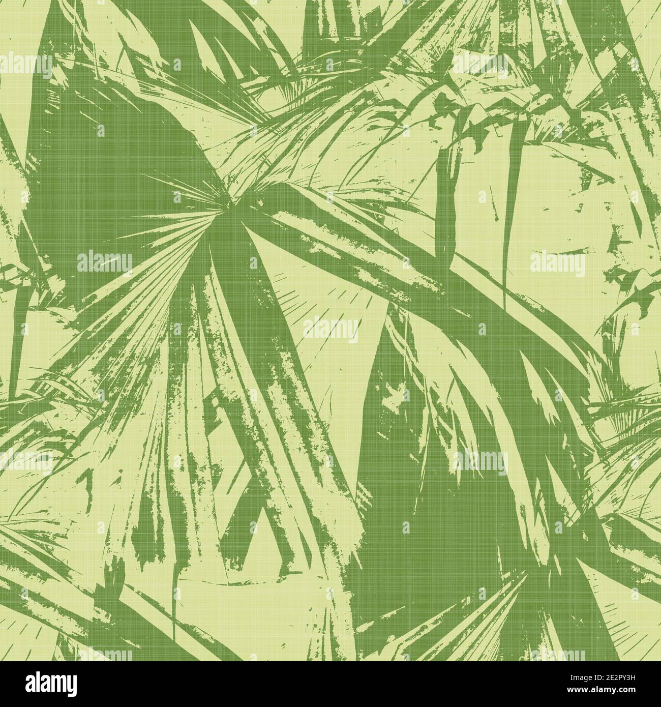 Bright line green tropical leaves seamless pattern Stock Photo - Alamy