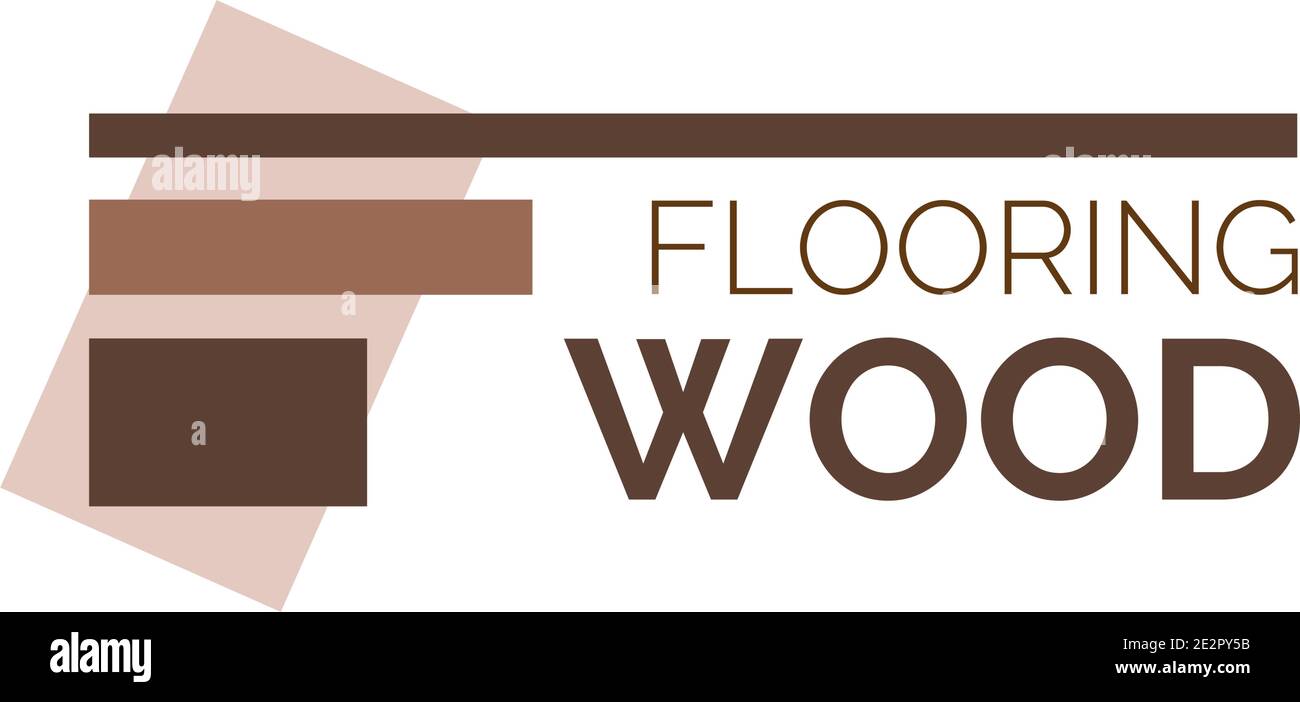 Vector logo of wooden floors Stock Vector Image & Art - Alamy
