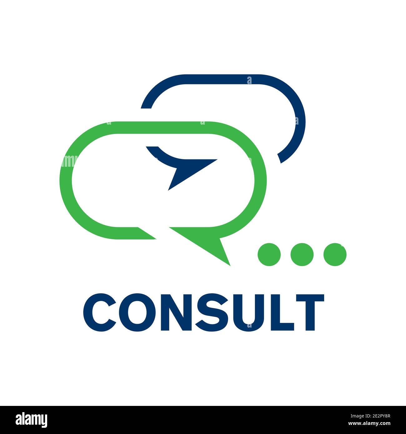 Vector logo of the consulting service Stock Vector Image & Art - Alamy