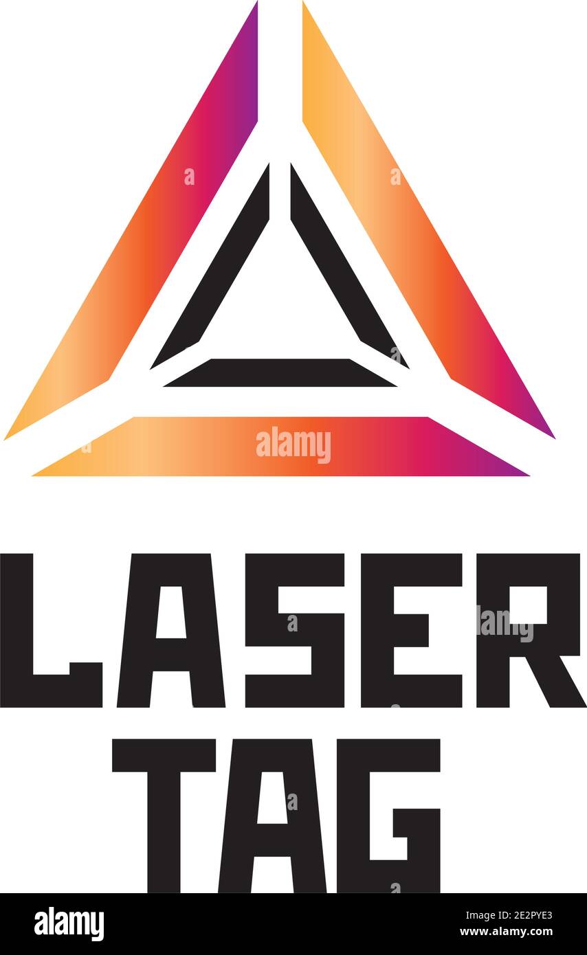 vector logo for laser tag Stock Vector Image & Art - Alamy