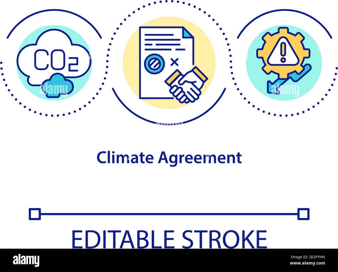 Climate change border Cut Out Stock Images & Pictures - Alamy