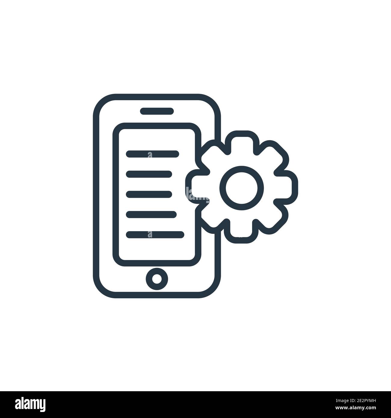 Interactive course outline vector icon. Thin line black interactive ...