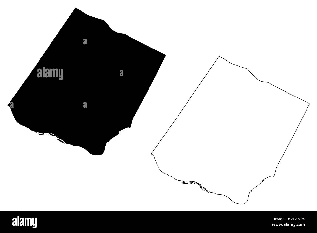 Palmyra virginia map hi-res stock photography and images - Alamy