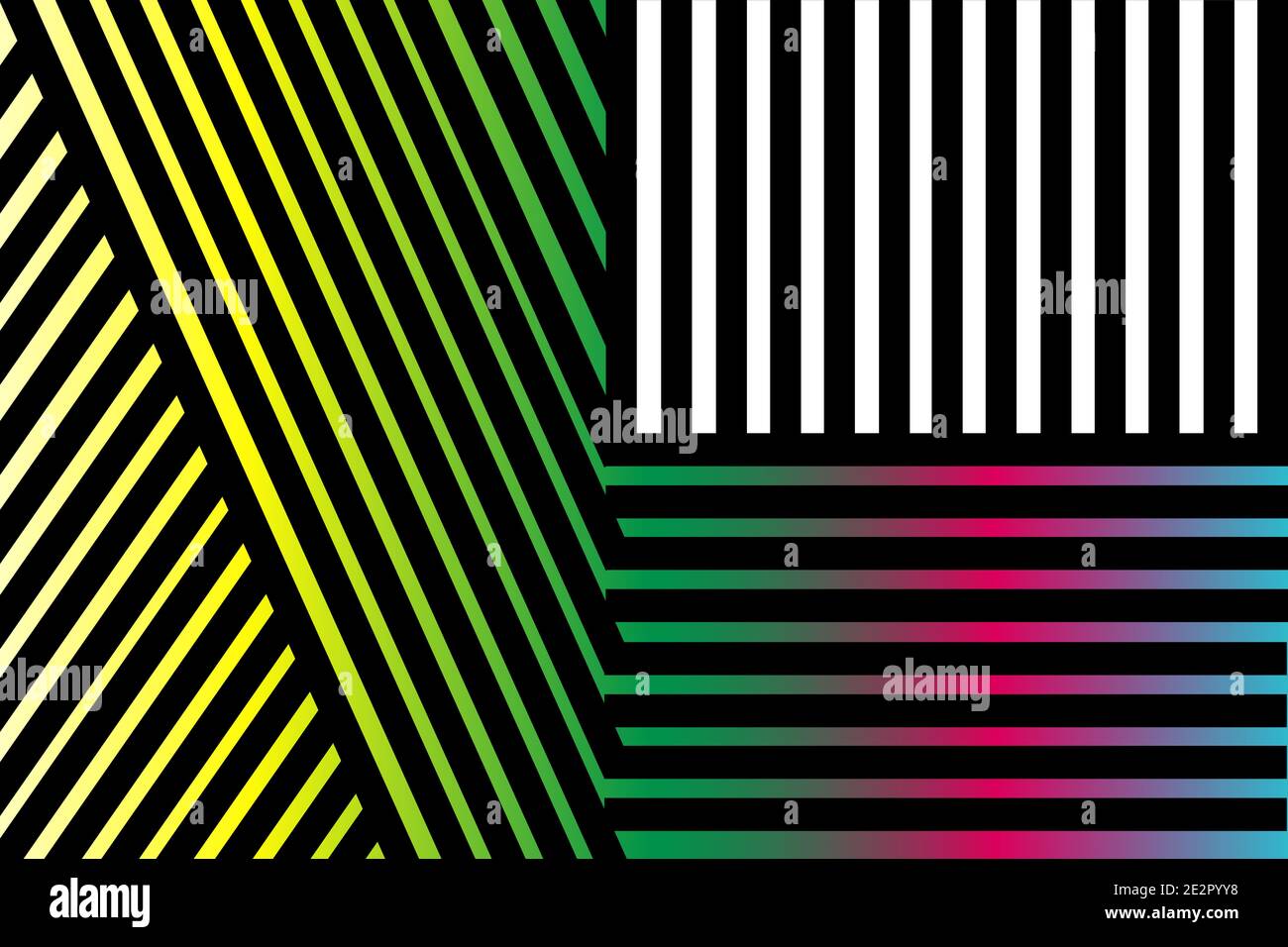 Green red and white zebra pattern with color gradients Stock Photo - Alamy