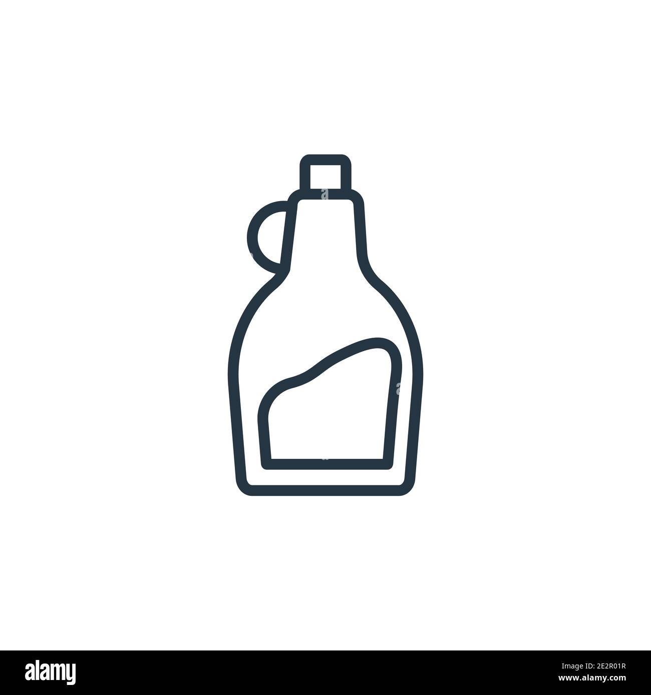 Tuba outline vector icon. Thin line black tuba icon, flat vector simple ...