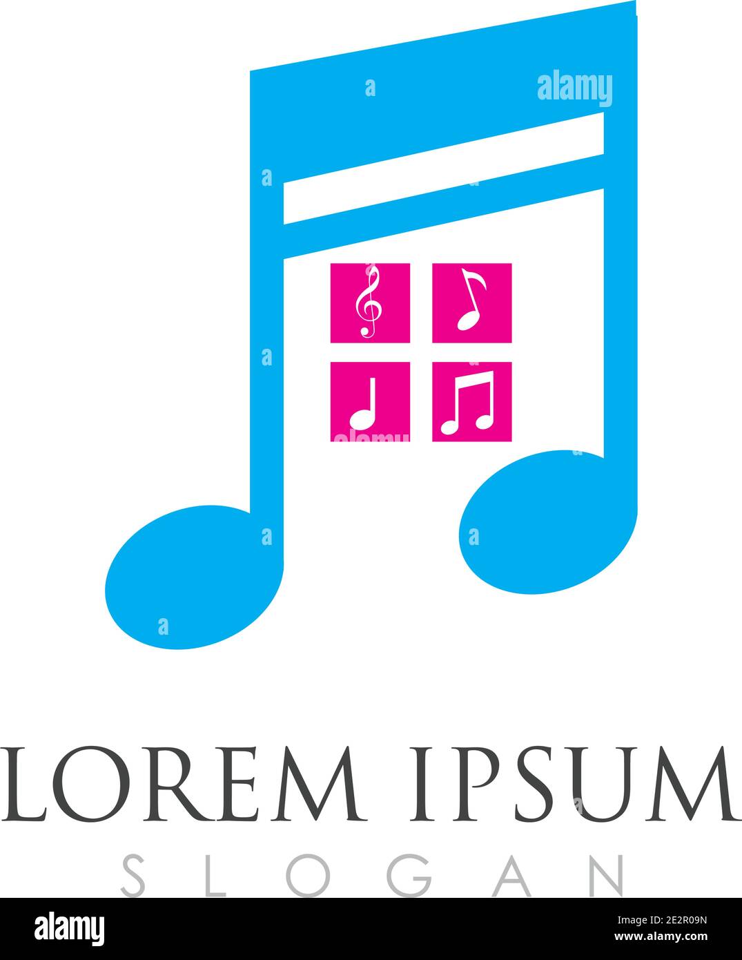 Music note symbols logo and icons template Stock Vector Image & Art - Alamy