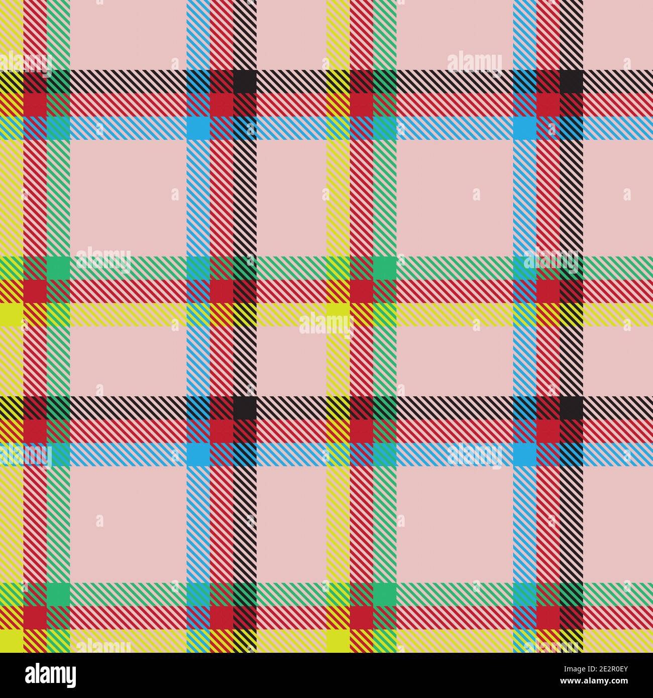 Rainbow Plaid, checkered, tartan seamless pattern suitable for fashion ...