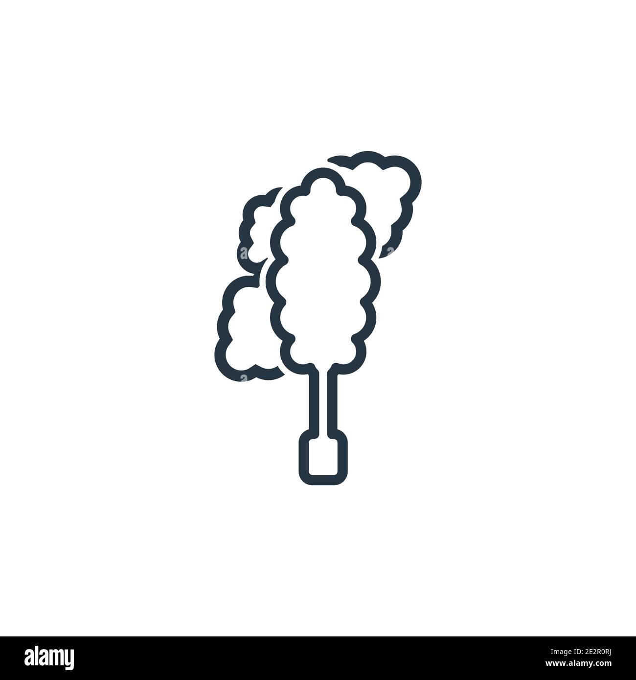 simple feather duster illustration. Cleaning vector icon - Vector Stock ...