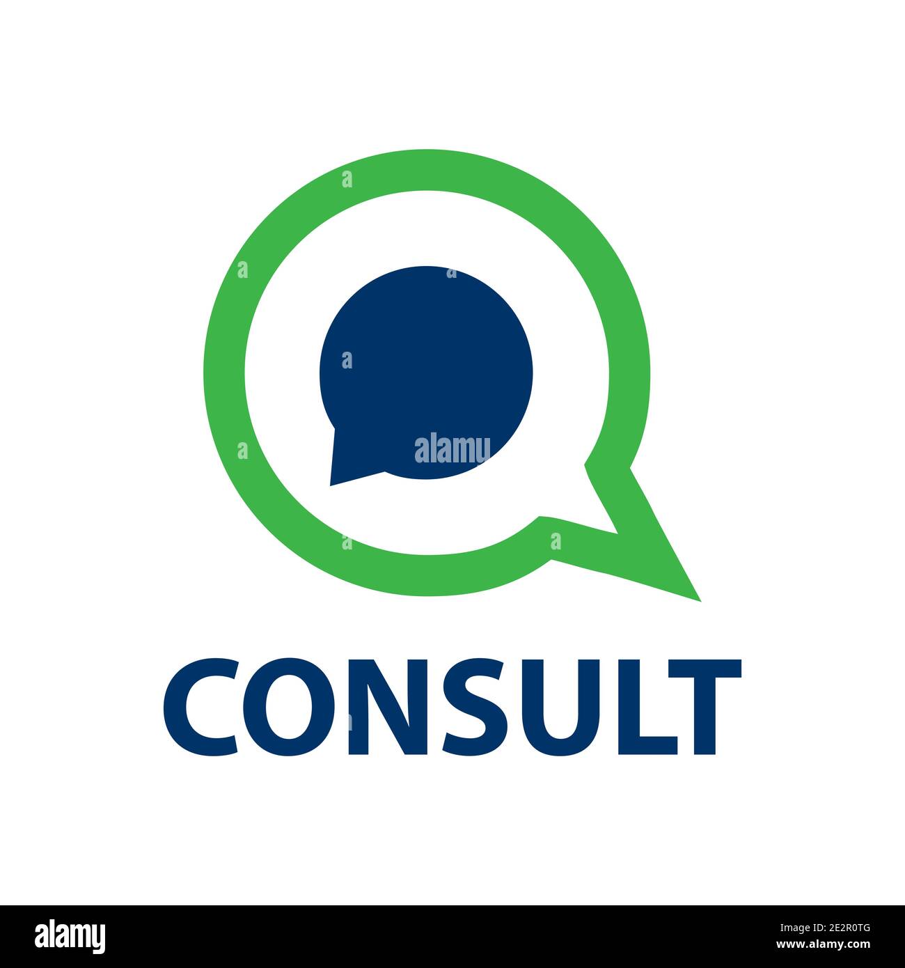 Vector logo of the consulting service Stock Vector Image & Art - Alamy