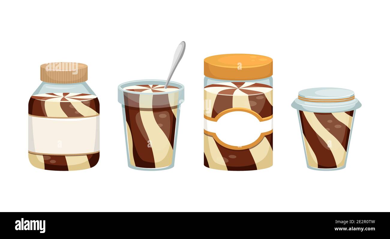 Sweet morning snack Stock Vector Images - Alamy