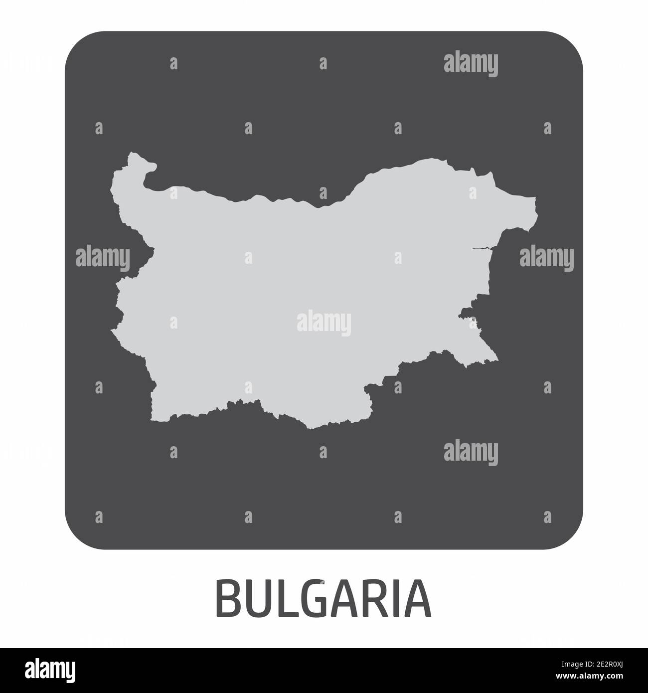 Bulgaria map Stock Vector Images - Alamy