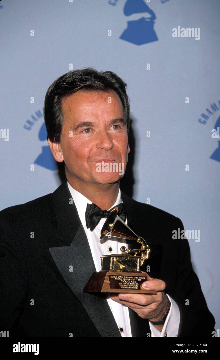Dick Clark at the 1990 Grammy Awards Credit: Ralph Dominguez/MediaPunch ...
