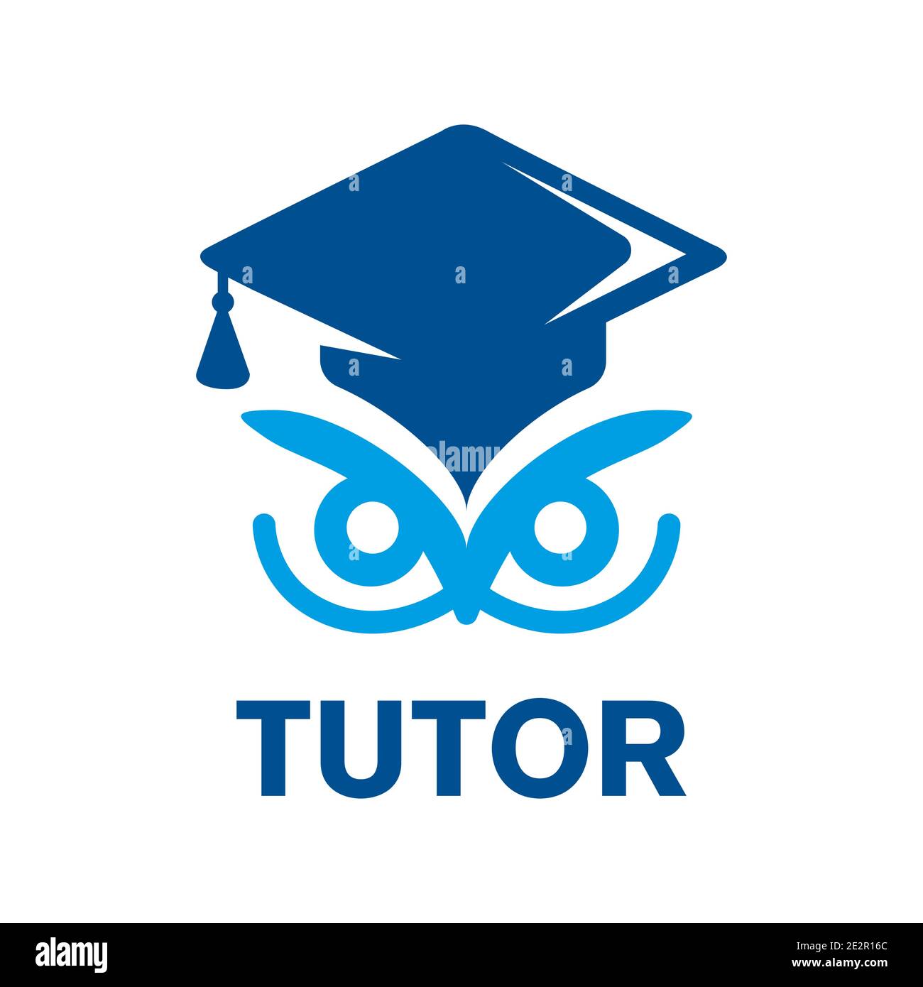 Vector logo of a tutor, educational courses Stock Vector Image & Art ...