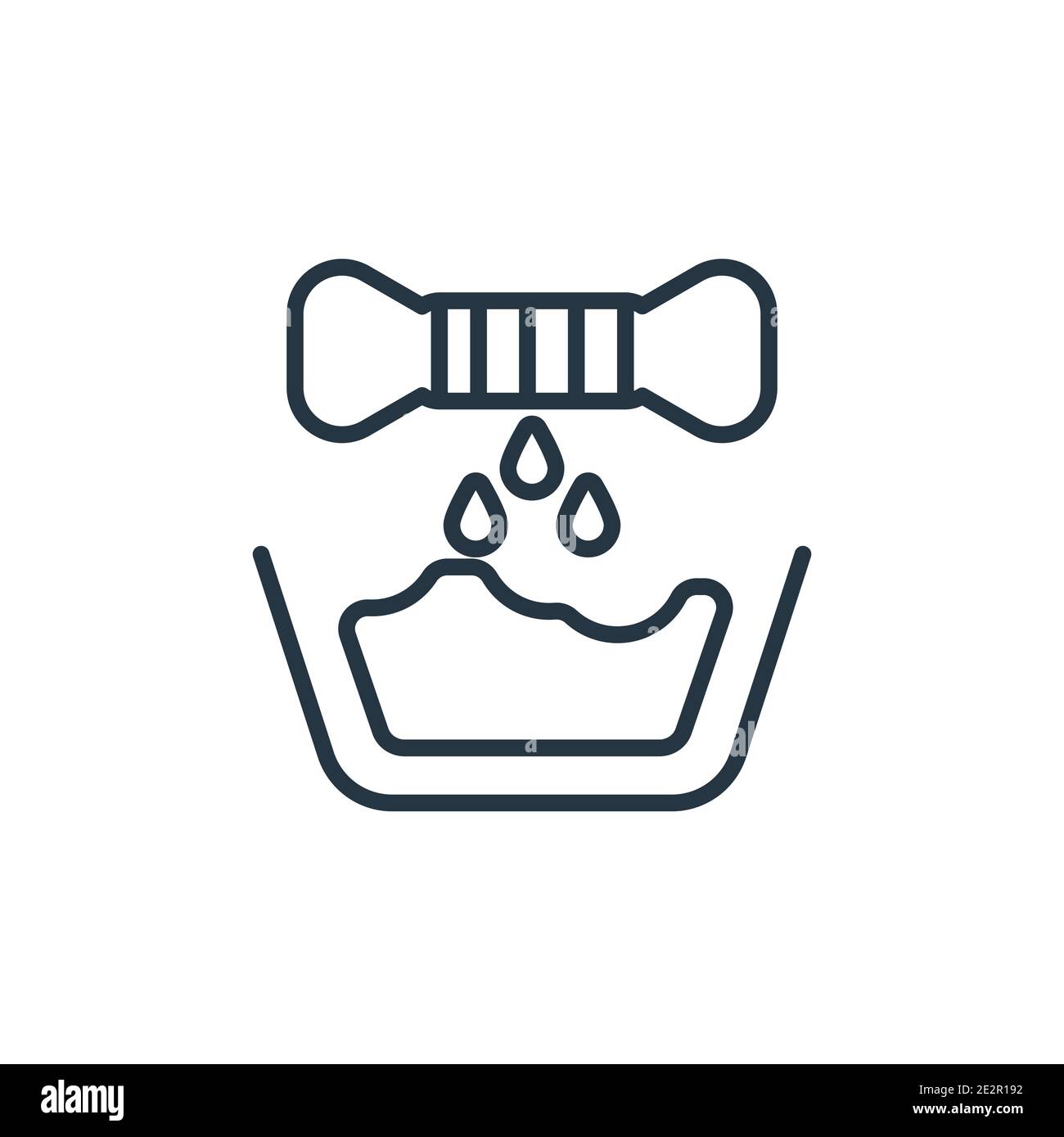 Squeeze outline vector icon. Thin line black squeeze icon, flat vector ...