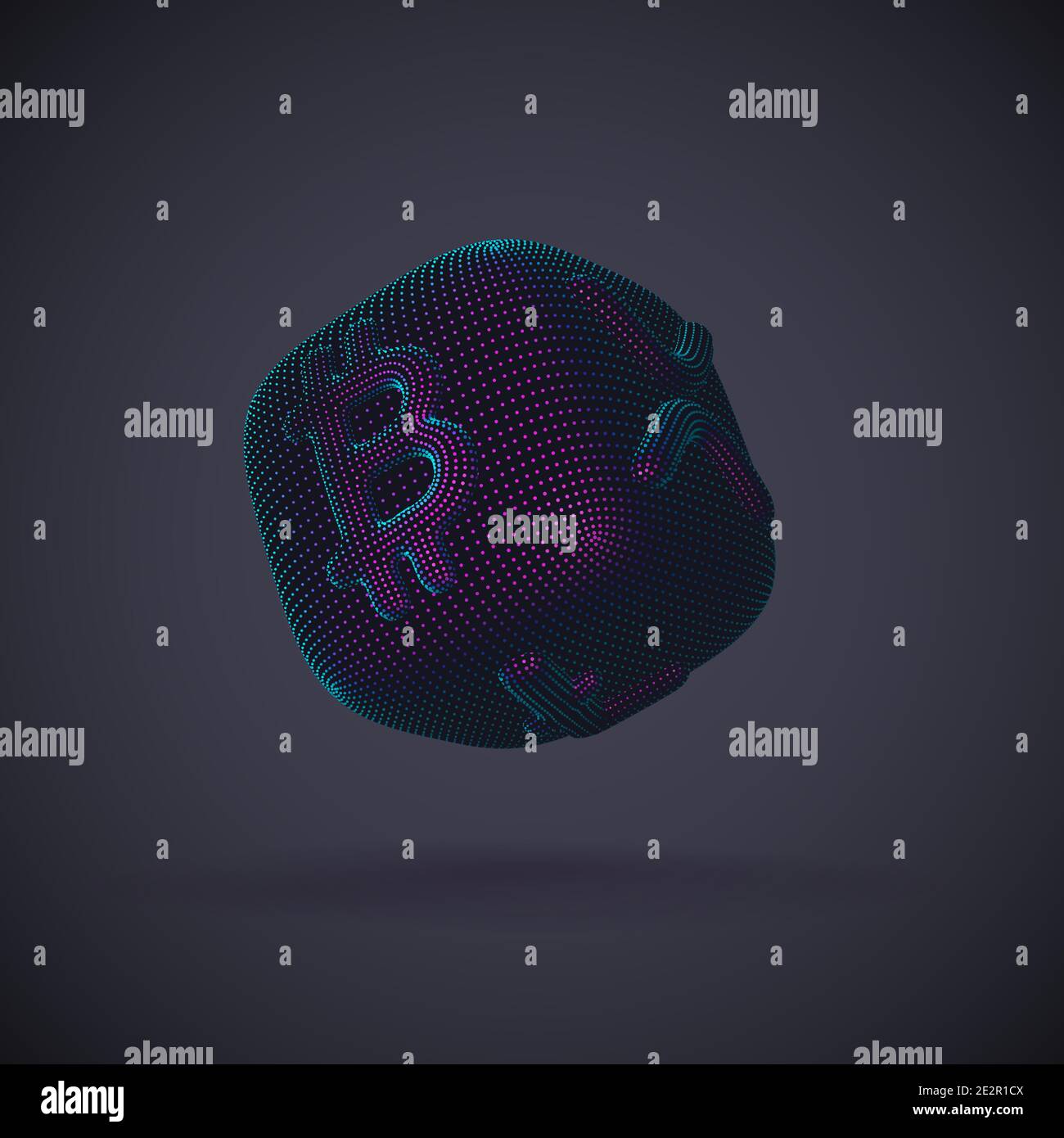 Cryptocurrency bitcoin litecoin dice hi-res stock photography and ...