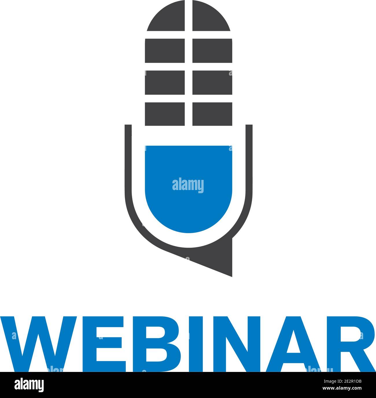 vector logo for online webinar Stock Vector Image & Art - Alamy