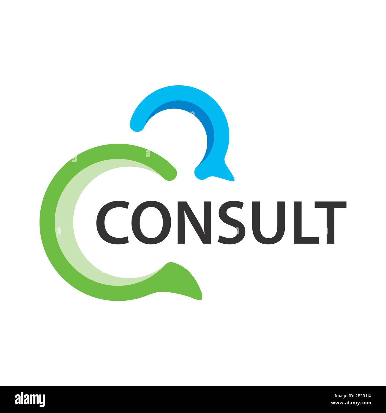Vector logo of the consulting service Stock Vector Image & Art - Alamy