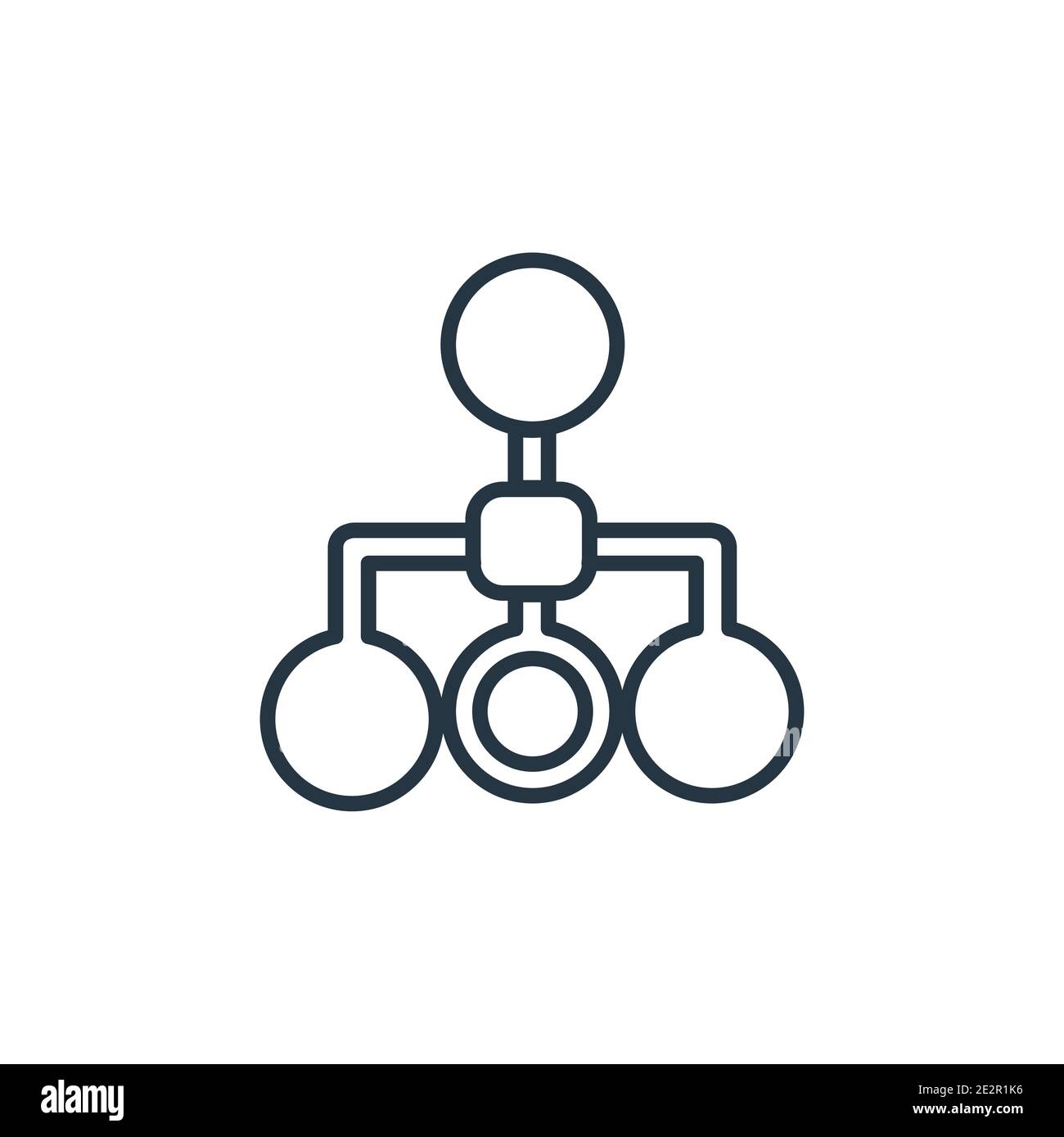 Hierarchical order outline vector icon. Thin line black hierarchical ... Hierarchical order outline vector icon. Thin line black hierarchical ...